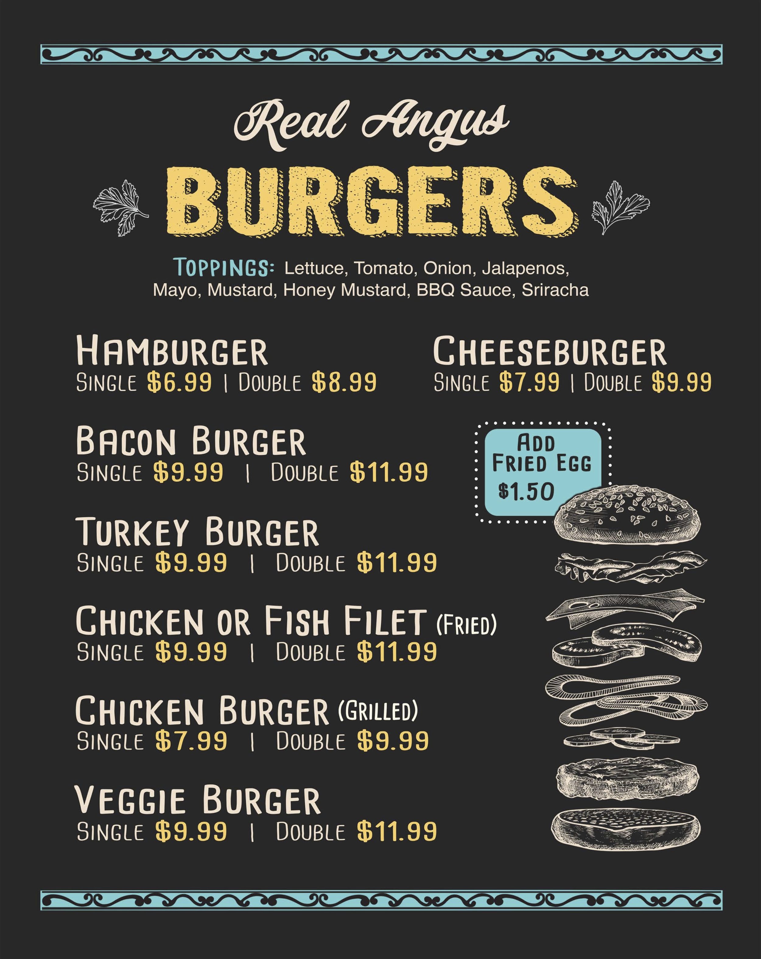 Menu — Philly's Gourmet Steaks