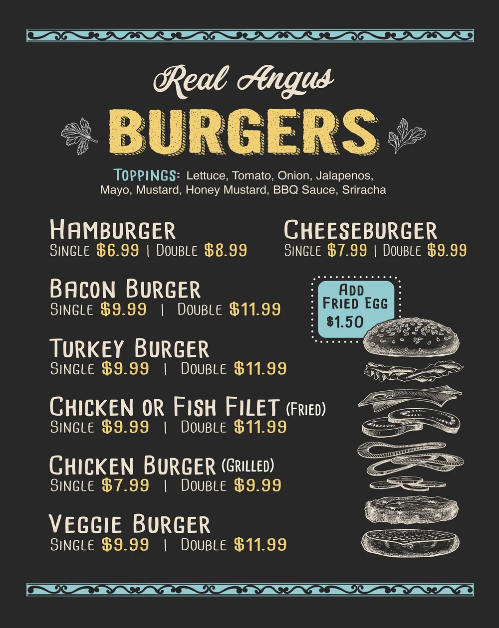 Menu — Philly's Gourmet Steaks