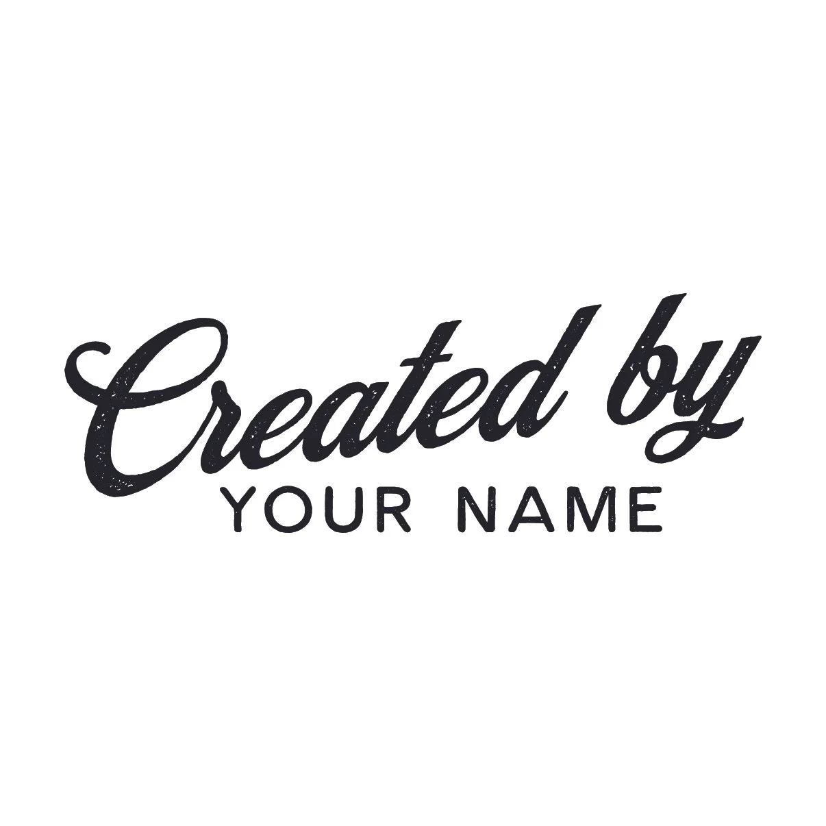 Created By Stamps — Handmade By Personalized Stamps for Card Makers ...