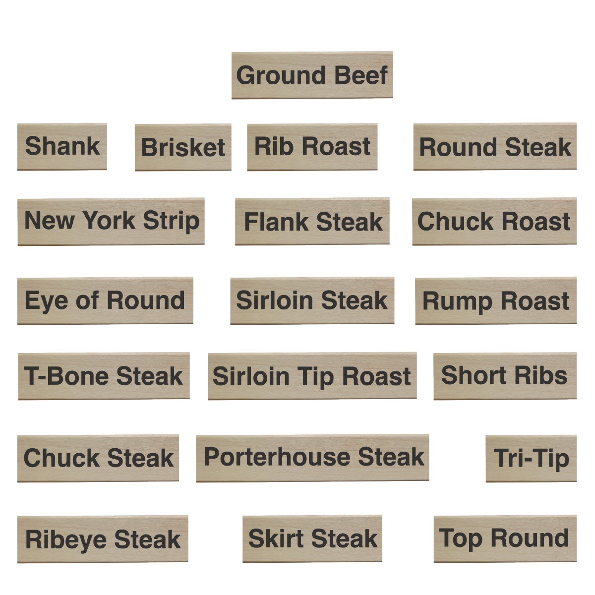 Butcher's Meat Cut Stamps | Custom Stamps for Meat Lovers & Butchers ...