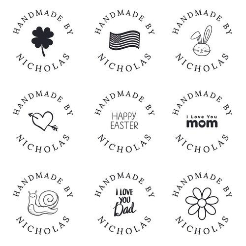 Created By Stamps — Handmade By Personalized Stamps for Card Makers ...