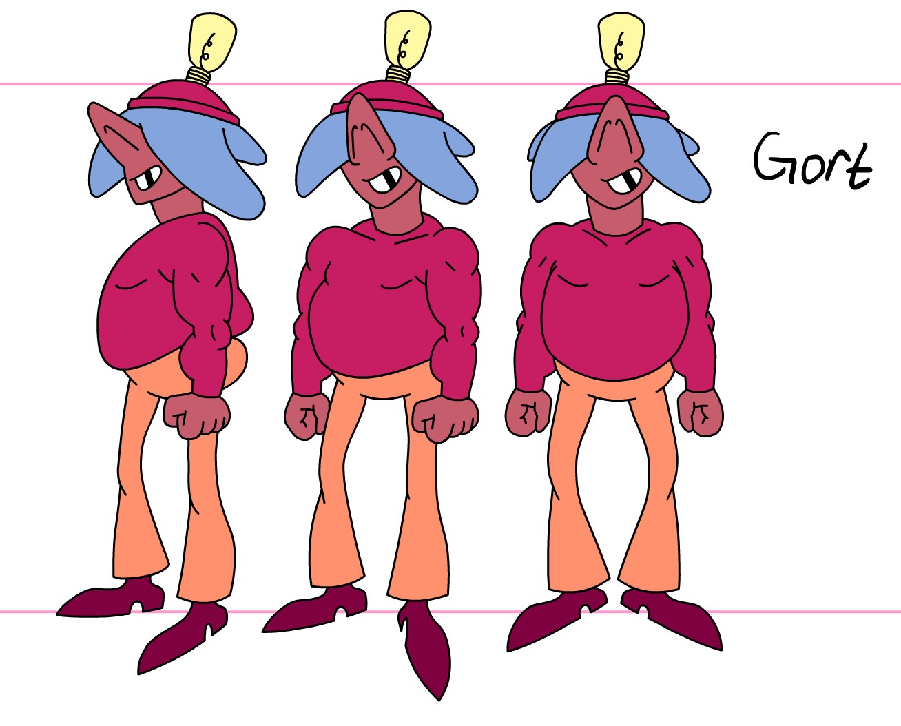 Character Designs — Chris 2 Feet
