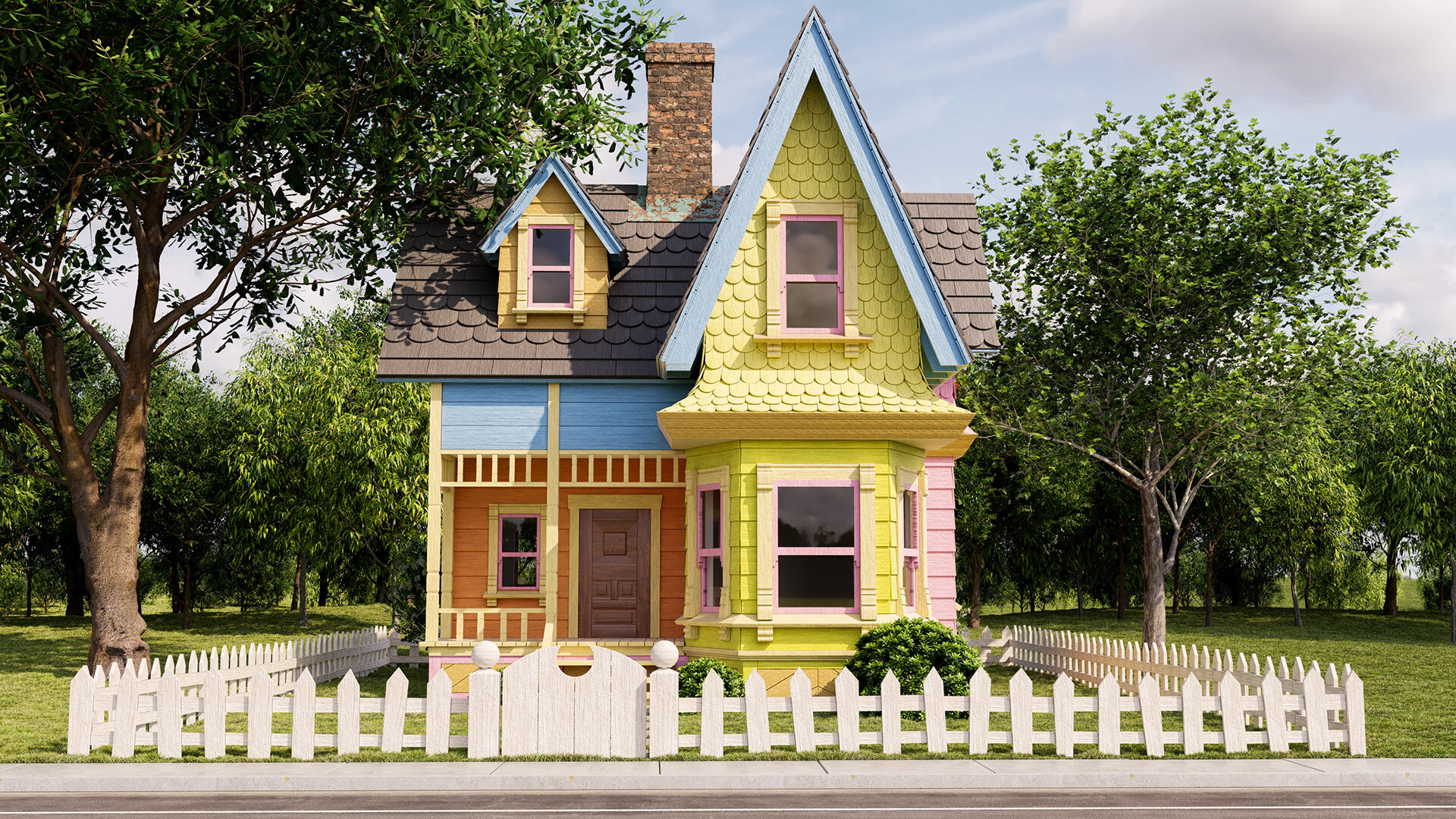 Up House Pixar High Resolution