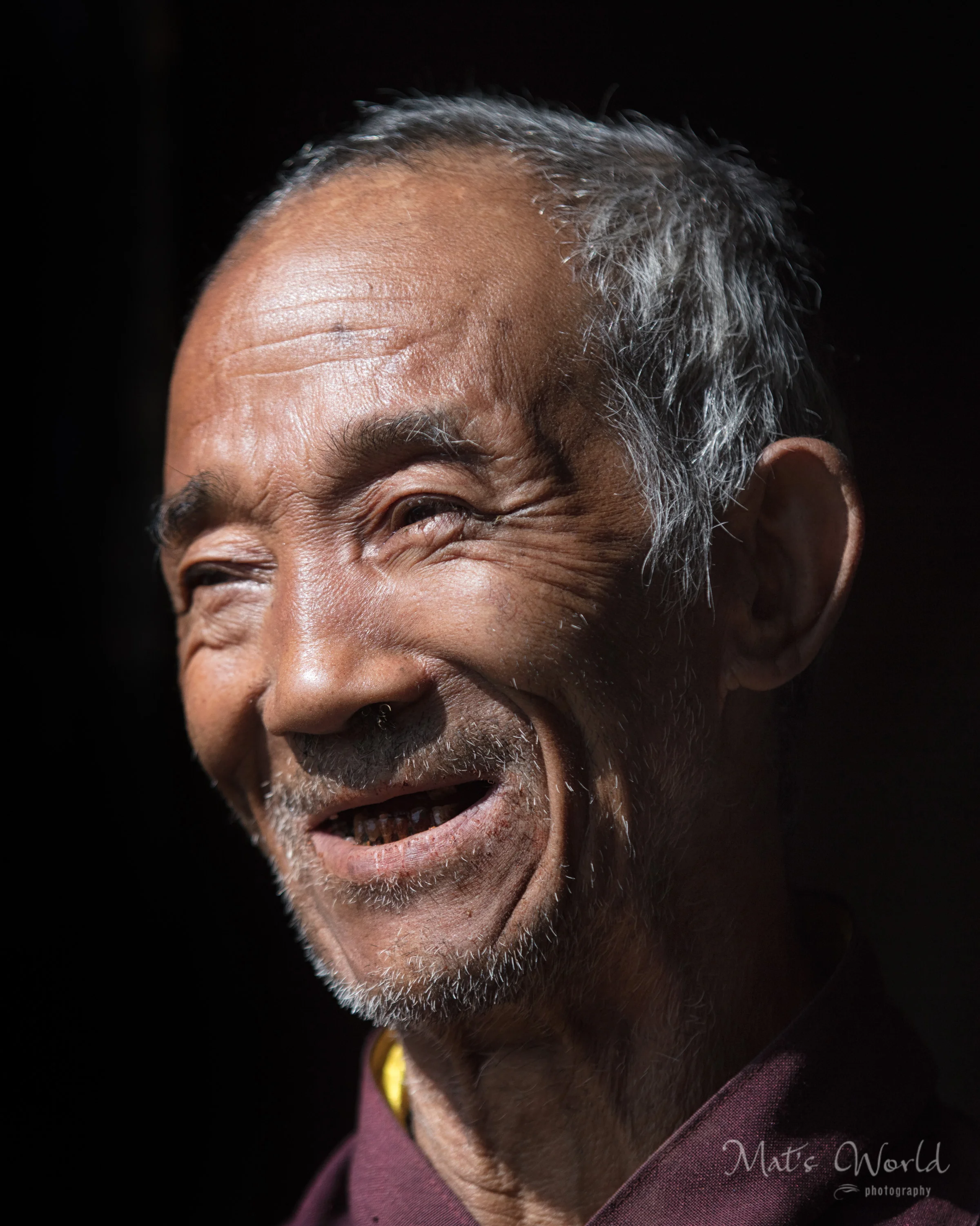 Bhutanese Face — Mat's World Photography