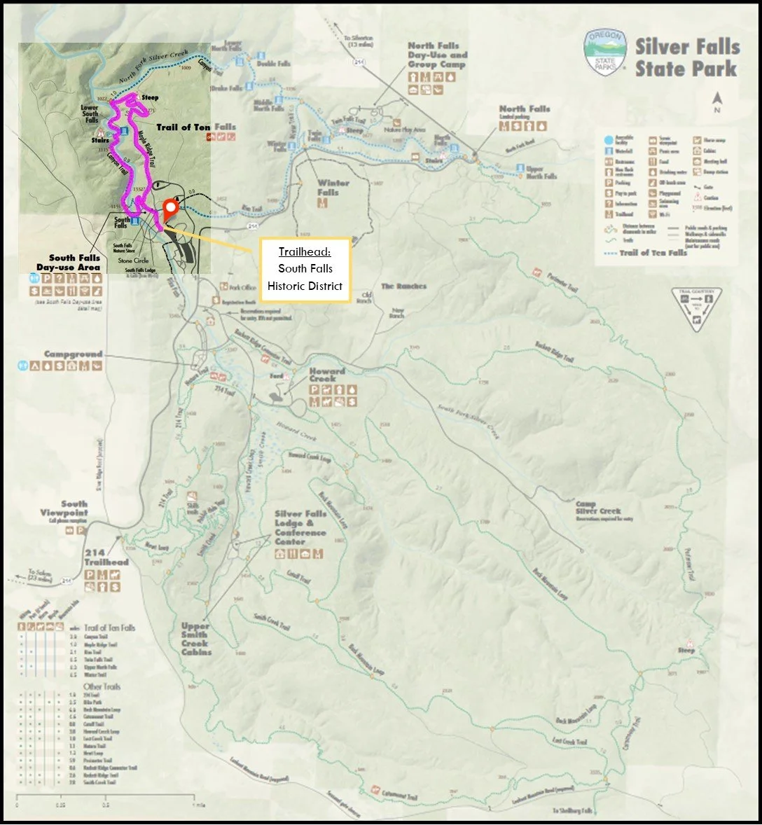 2 to 3 hour waterfall hikes — Friends of Silver Falls