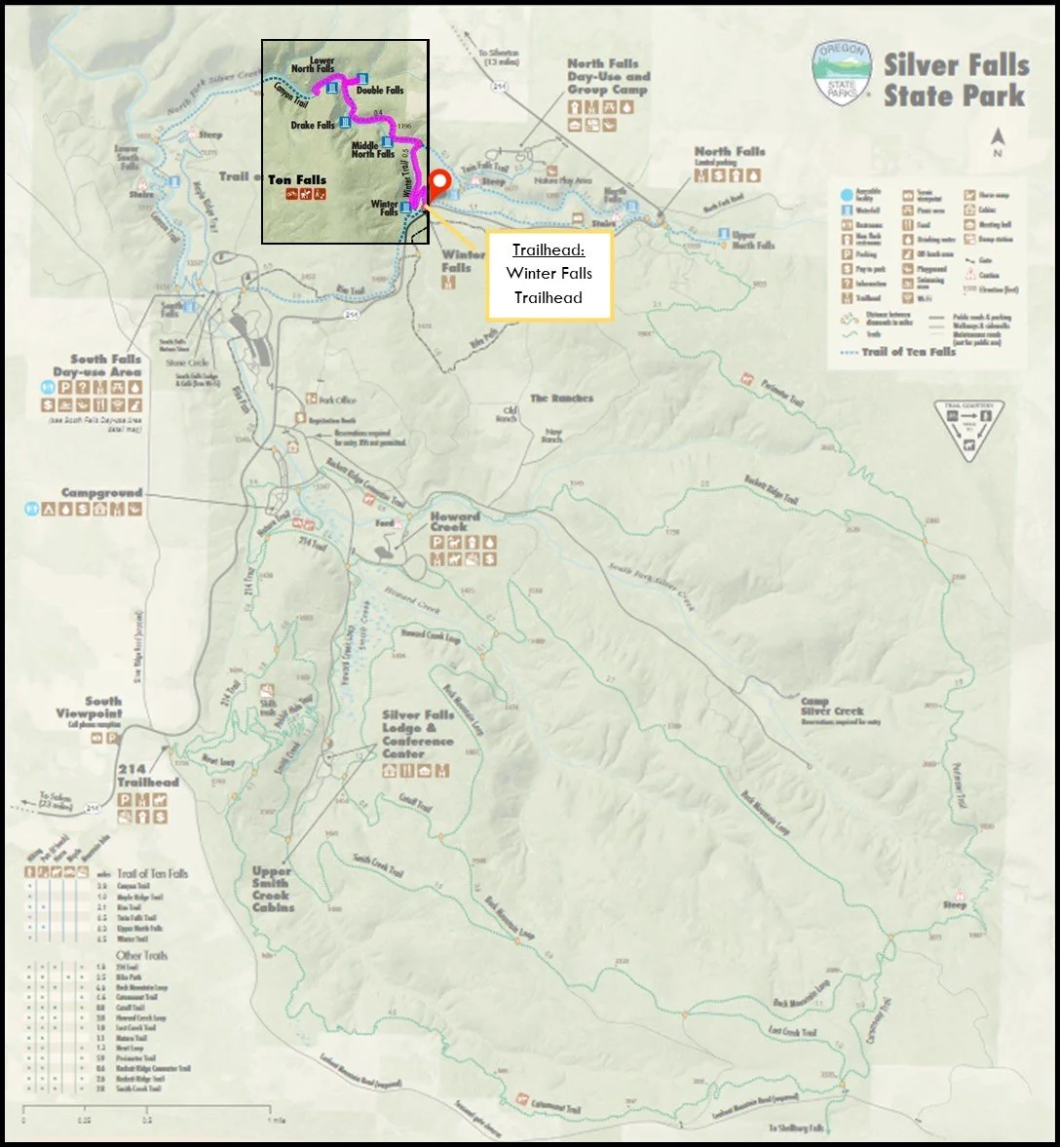 2 to 3 hour waterfall hikes — Friends of Silver Falls