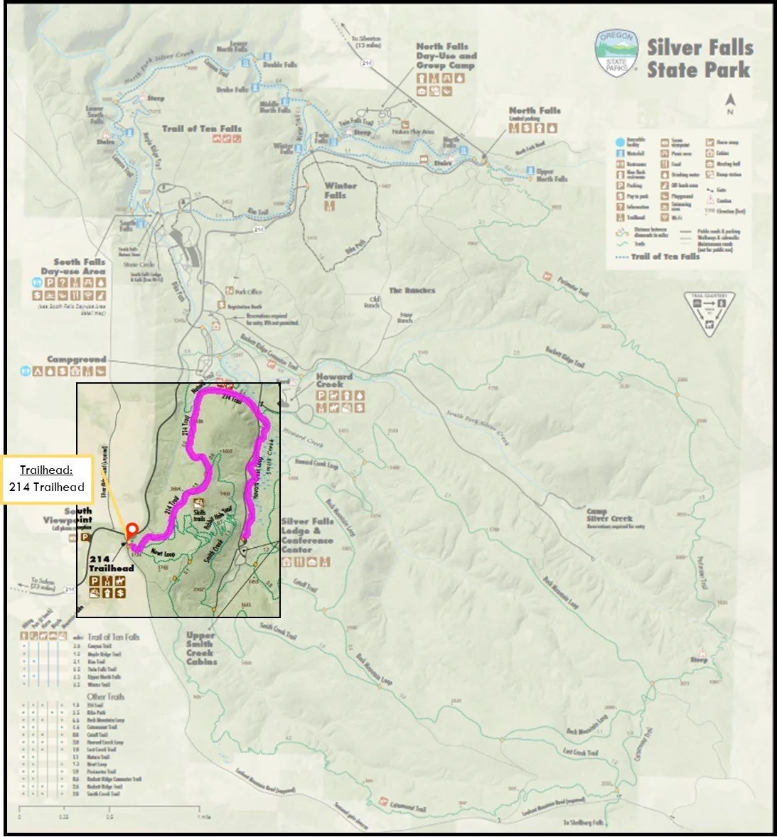 2 to 3 hour back country hikes — Friends of Silver Falls