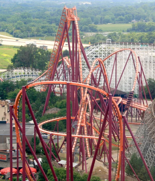 Raging Bull Six Flags Logo