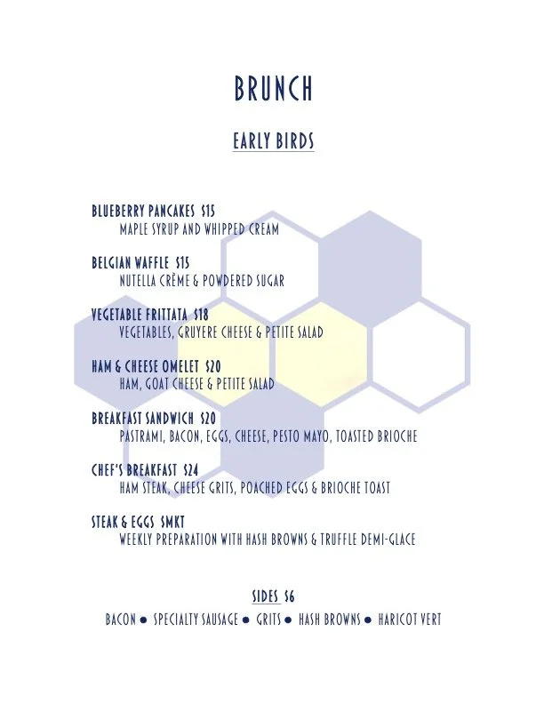 Our Food — Blue Honey Bistro