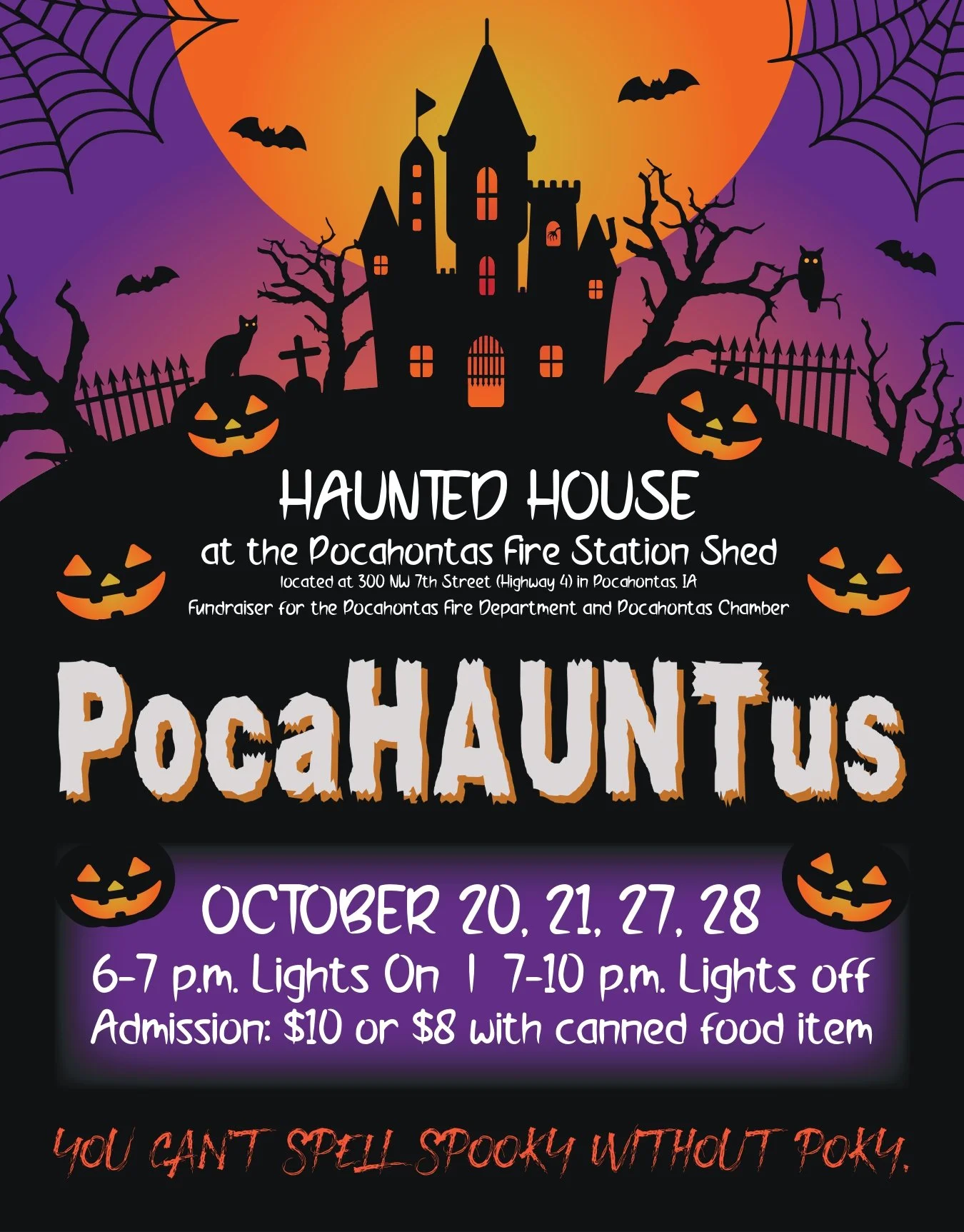 Pocahontas Haunted House - Scary Haunted House in Northwest Iowa ...