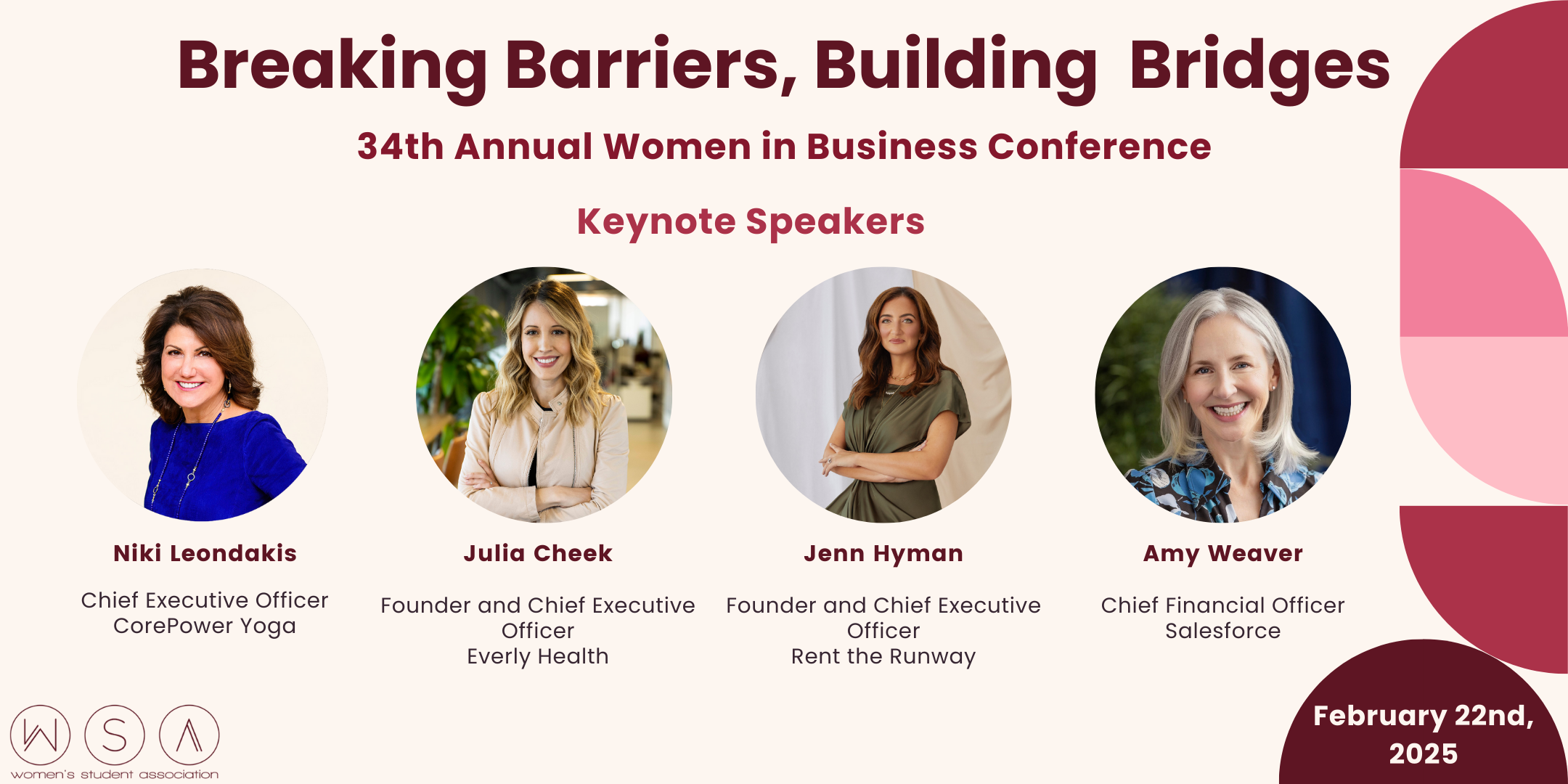 Conference 2025 — Women's Student Association at Harvard Business School