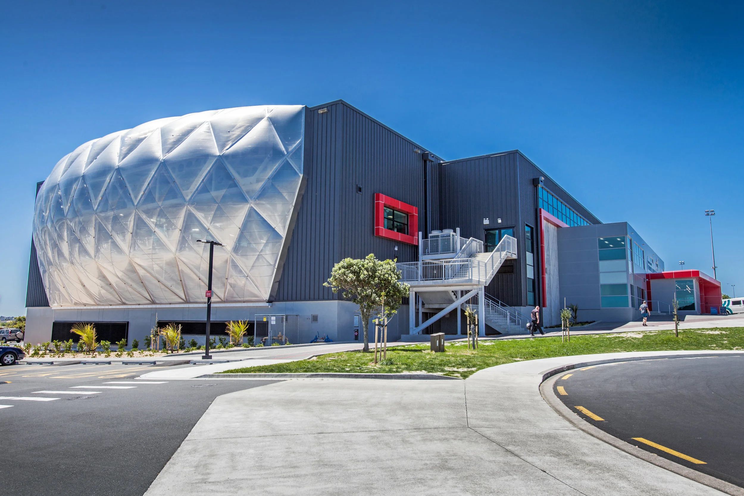 AUT Millenium Aquatic Centre (Feature ETFE Facade) — CREATE