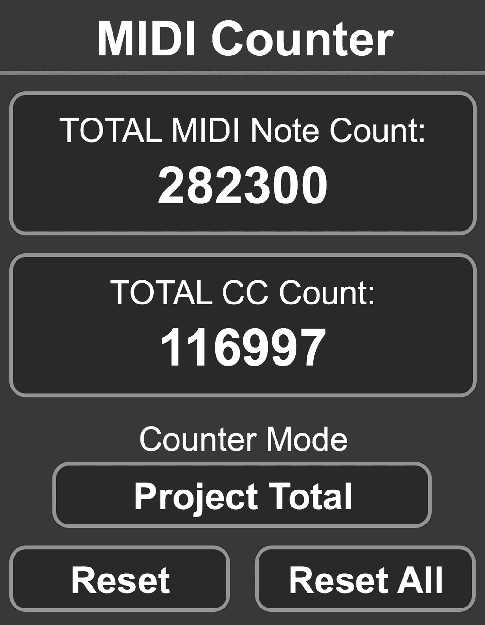 MIDI Counter — Kaskobi.com