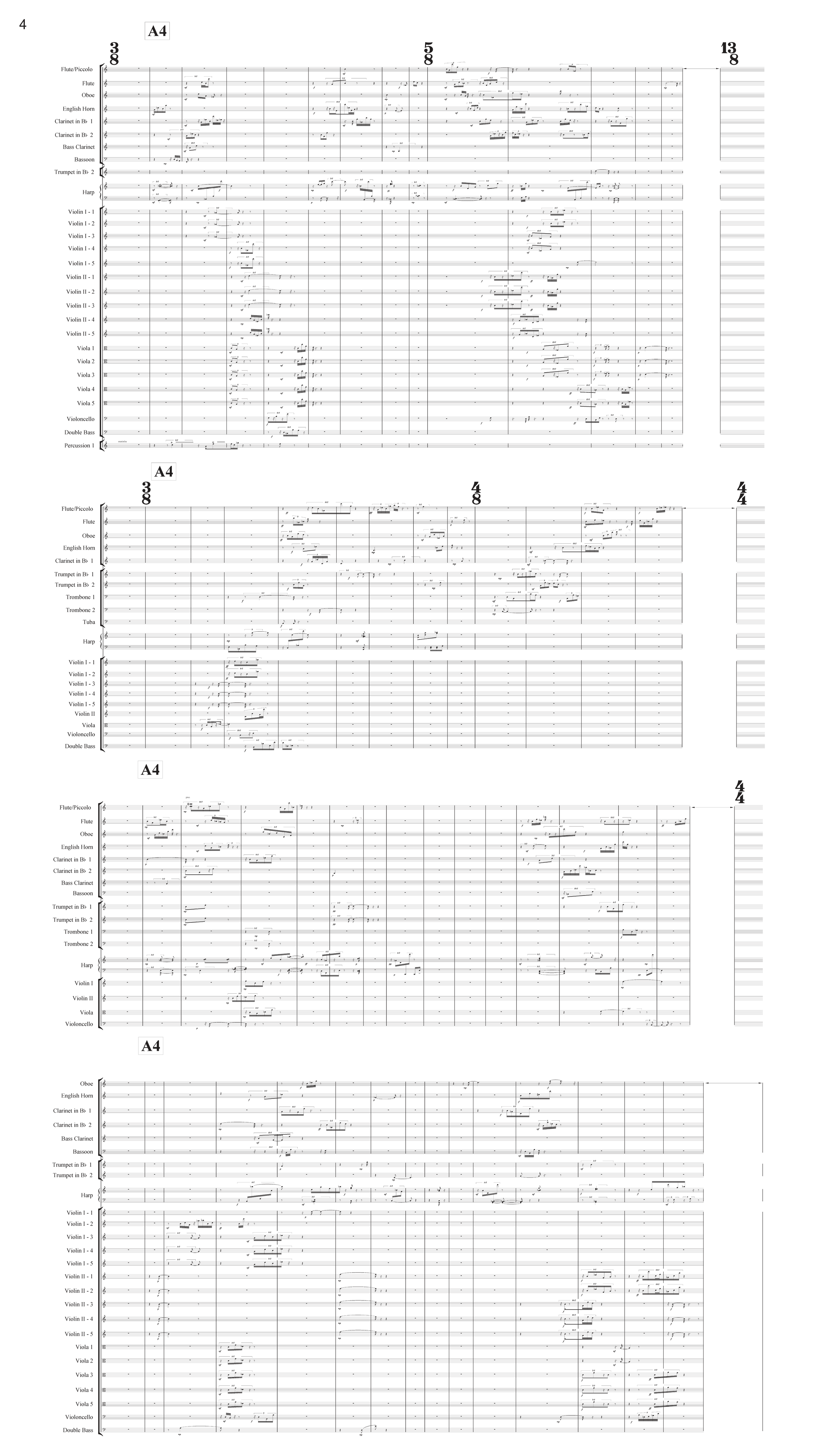 Composition No 82 For Four Orchestras Special Order — Tri Centric