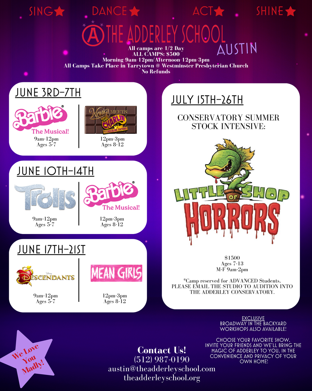 Austin Registration — The Adderley School