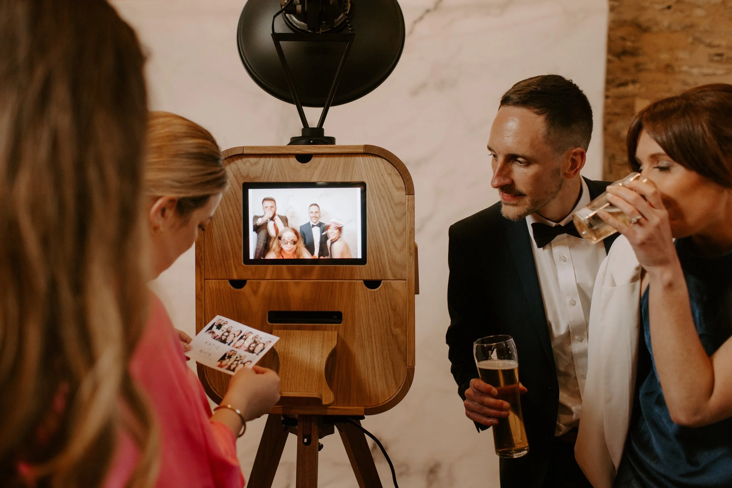 Open air vintage inspired photo booth in cumbria — Jo Greenfield The Photographer