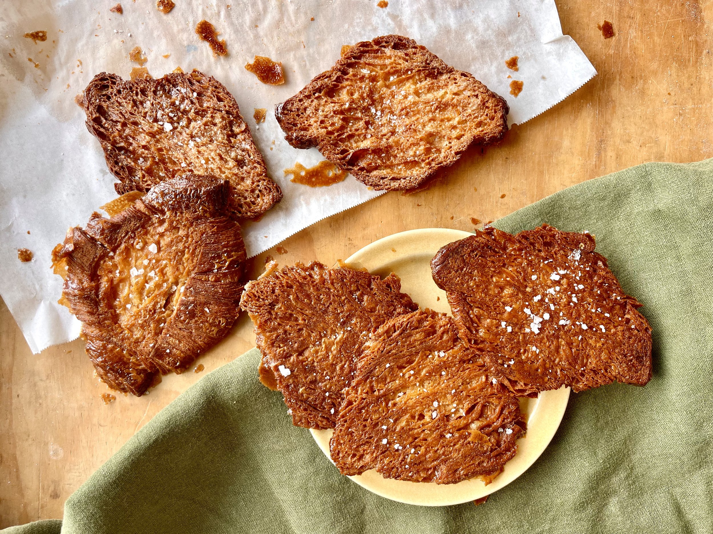 Croissant Brittle Recipe — Grizzly Baked Goods