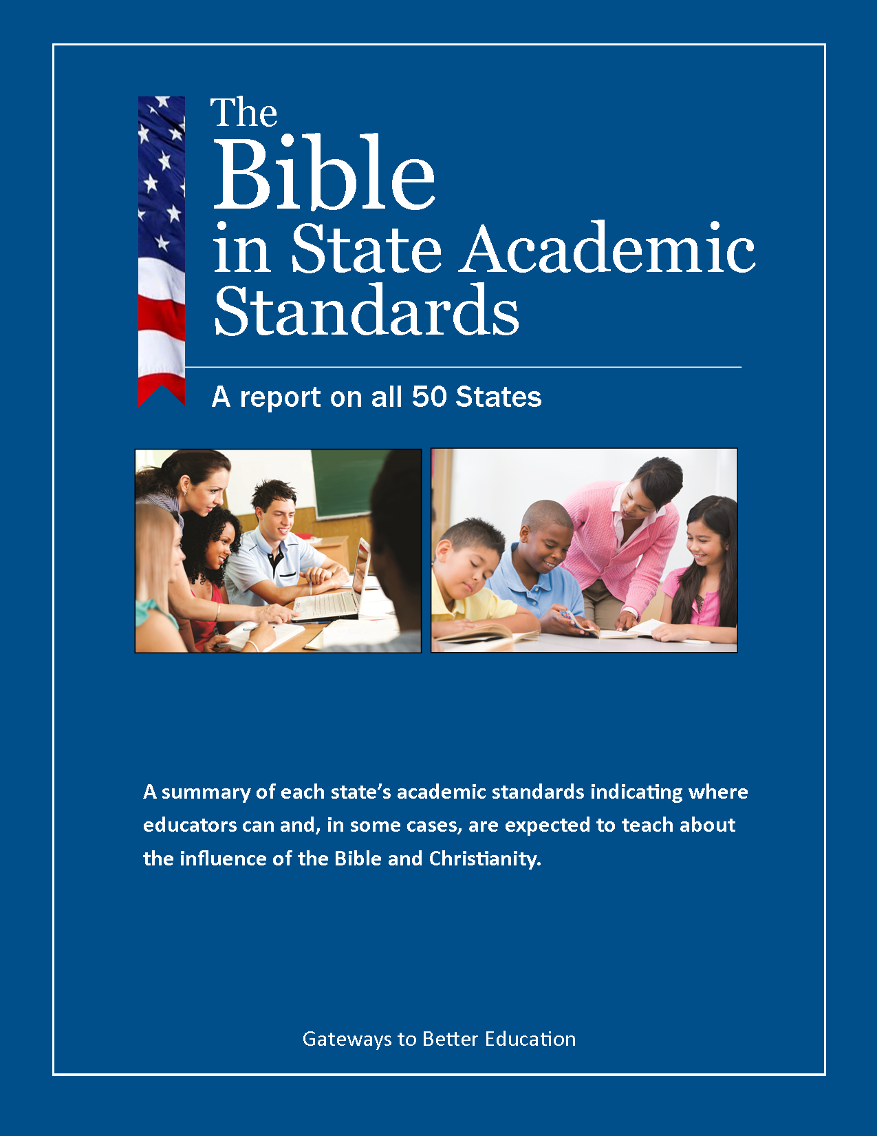 Bible in State Academic Standards — Gateways To Better Education