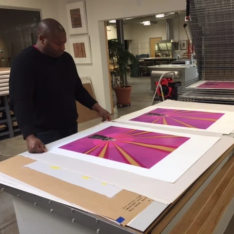 Rico Gatson — Highpoint Center for Printmaking