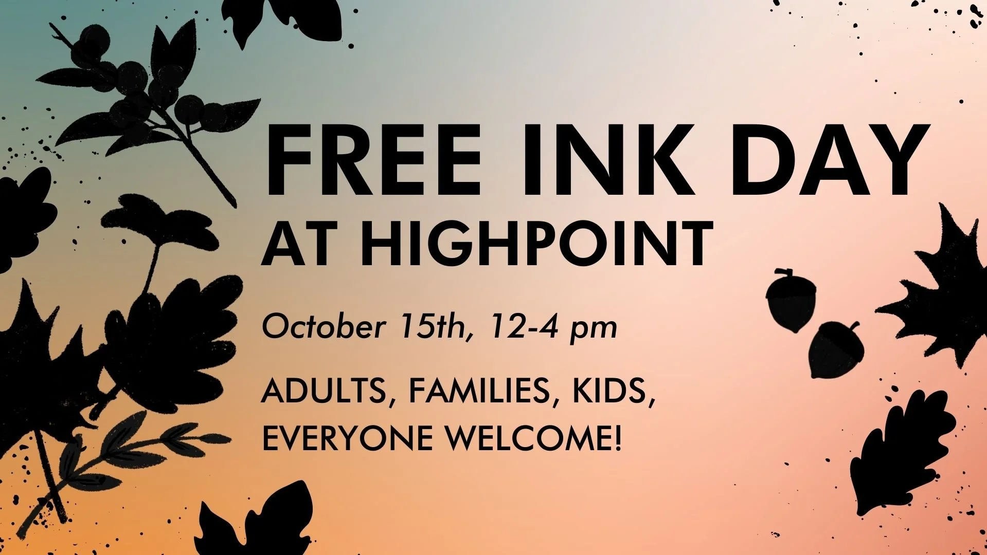 Fall Free Ink Day & Twin Cities Art Week — Highpoint Center for Printmaking