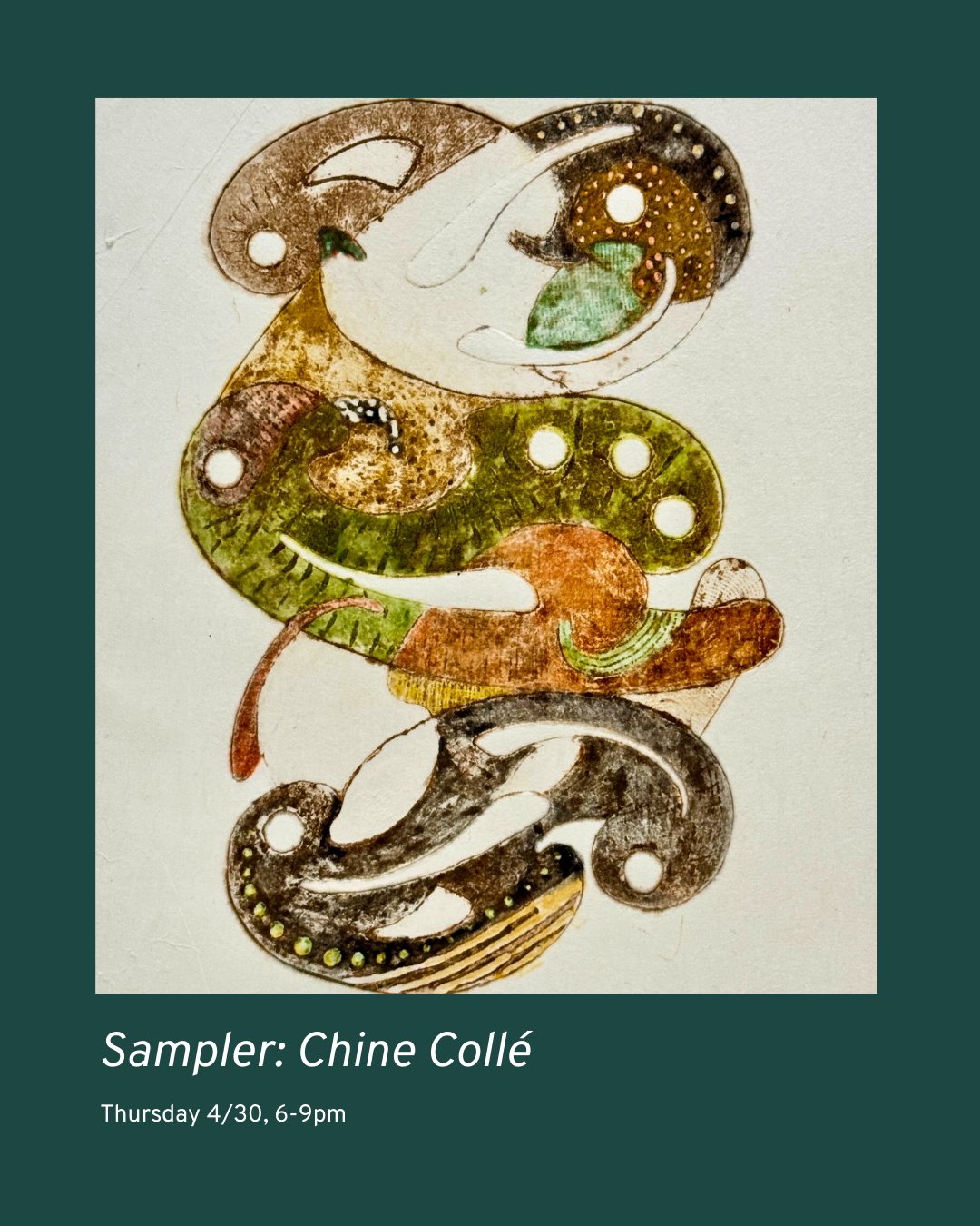 Sampler Session: Chine Collé — Highpoint Center for Printmaking
