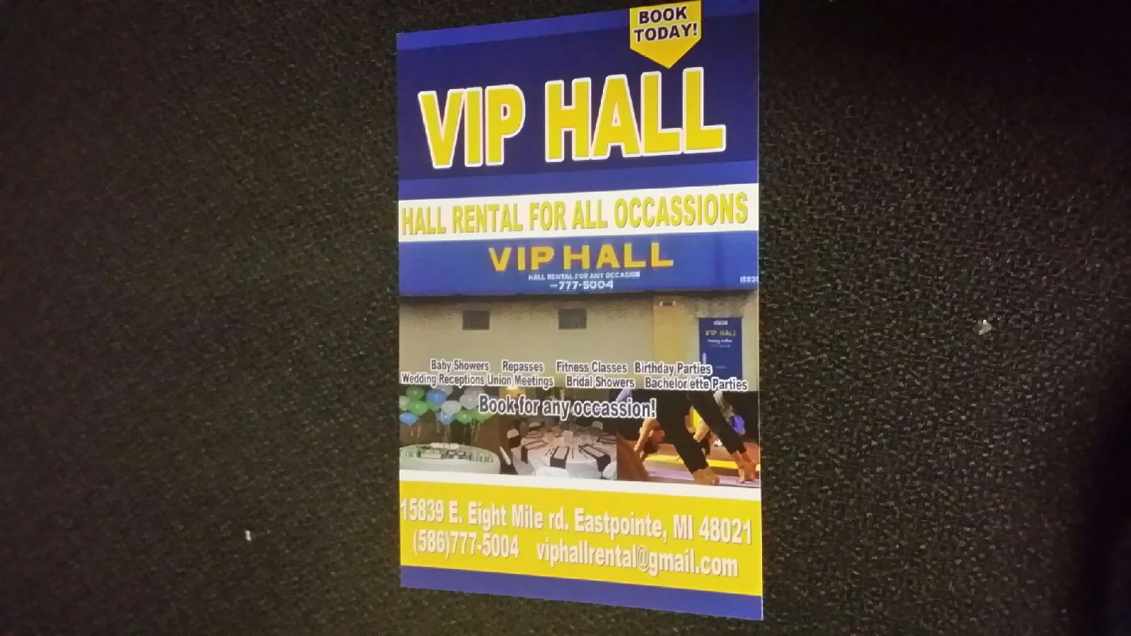 Gallery — VIP Hall Rental