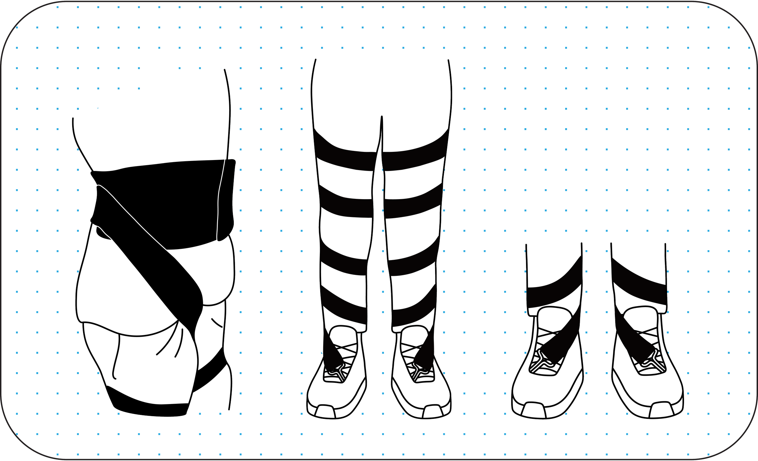 Control foot projection with Rotator de-rotation straps by LaunchPad O&P