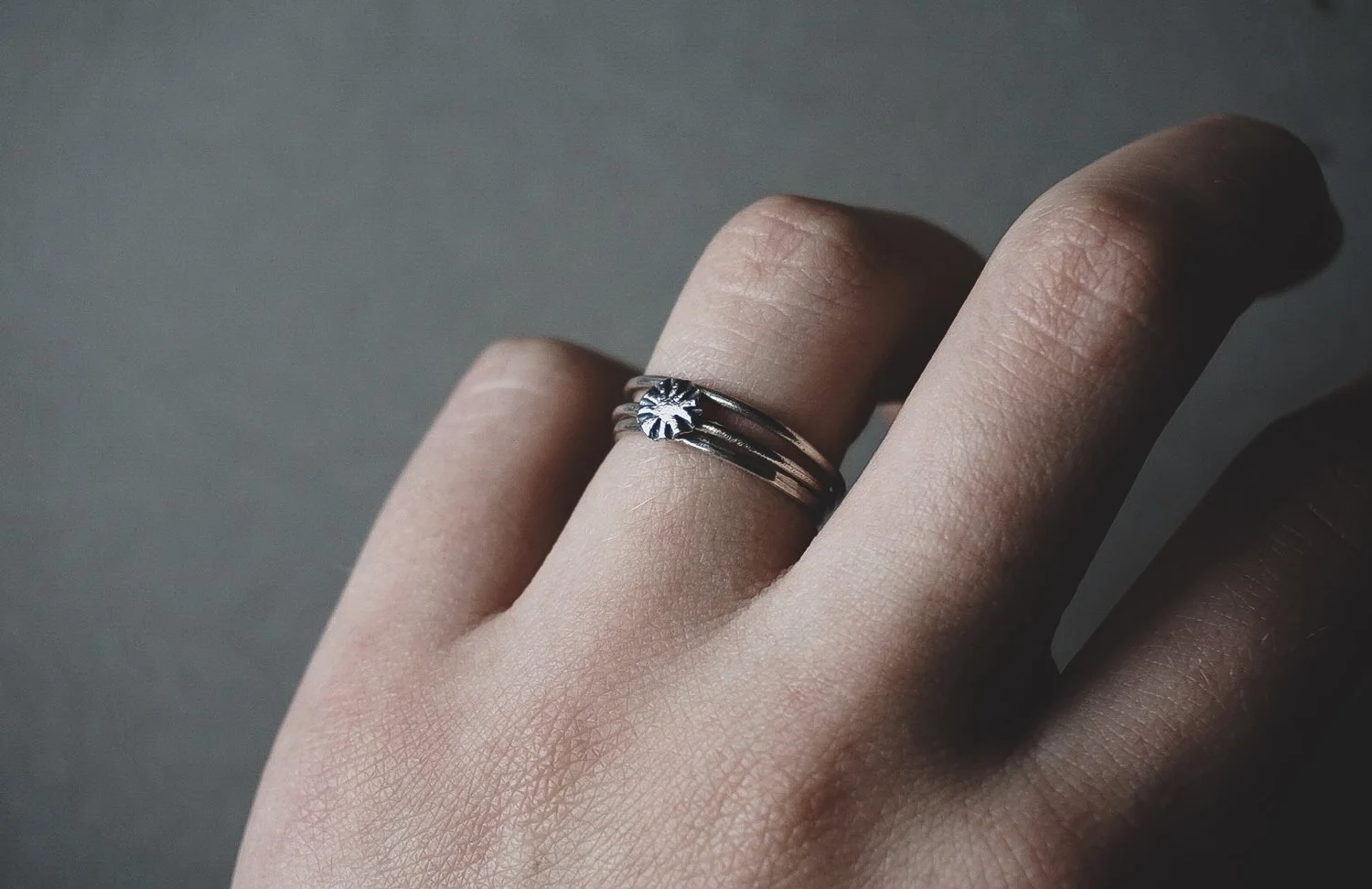 Tiny Ridge Stacker — Briana Harrison Metals