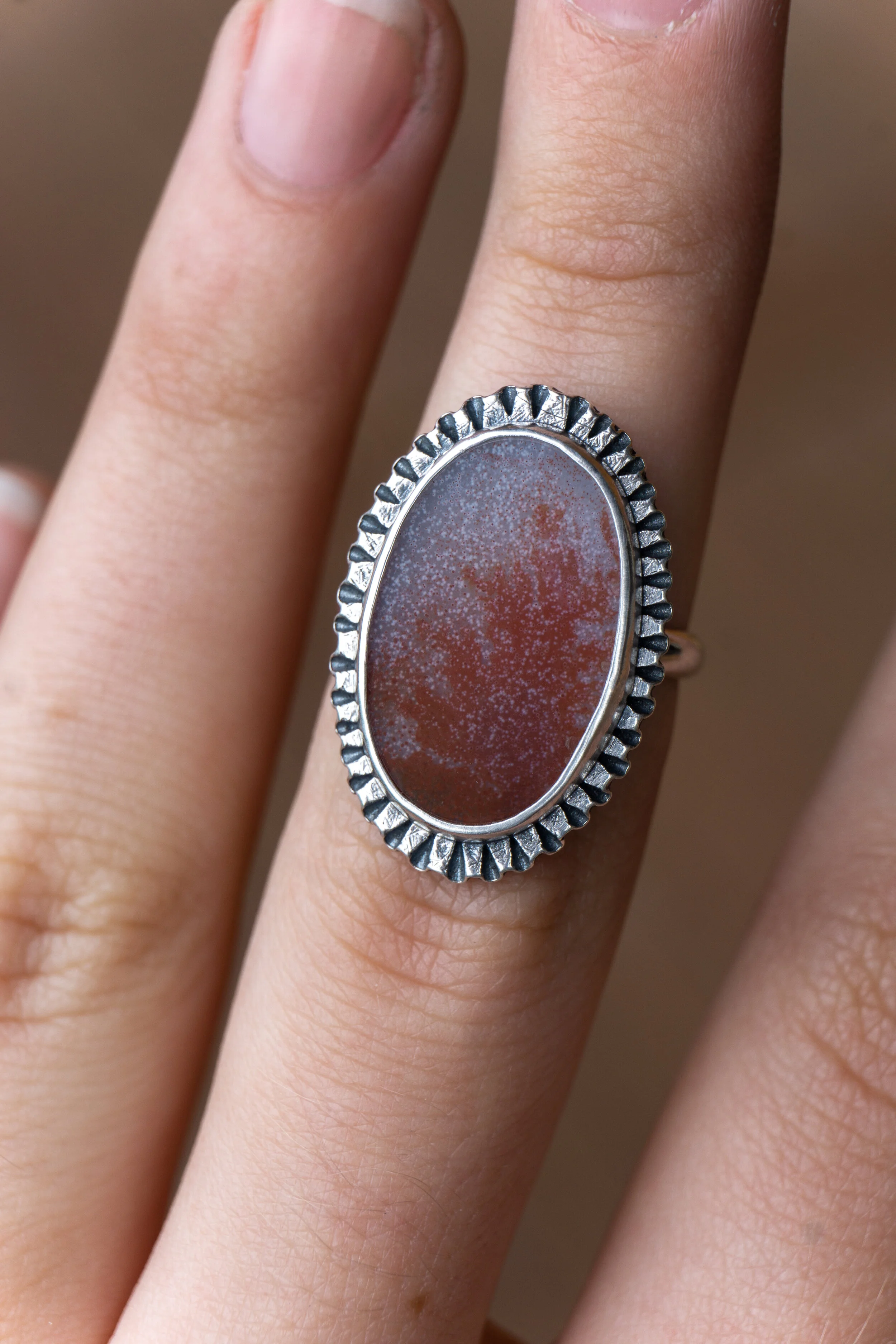 Green Kyanite Ridge Rings — Briana Harrison Metals