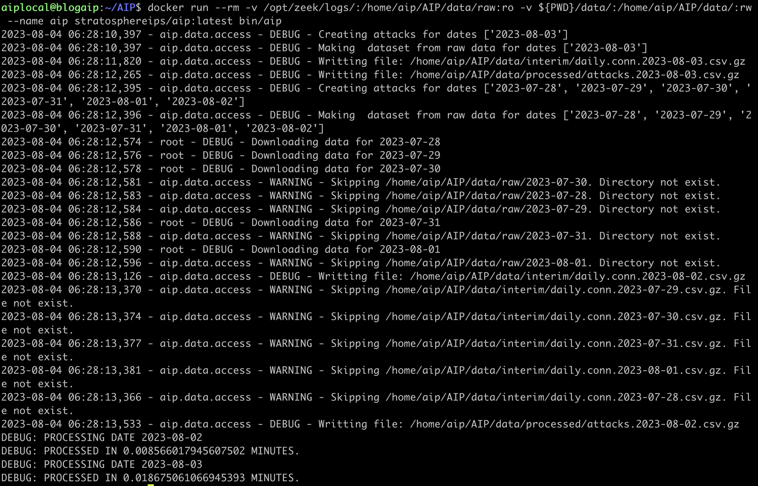 Generating Your Own Blocklists with the Stratosphere AIP Framework — Stratosphere IPS