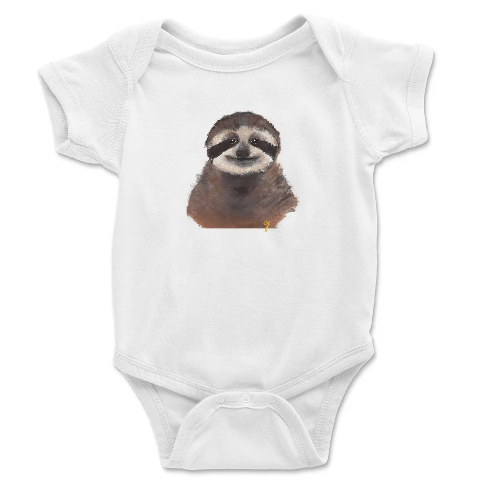 Baby Sloths In Onesies