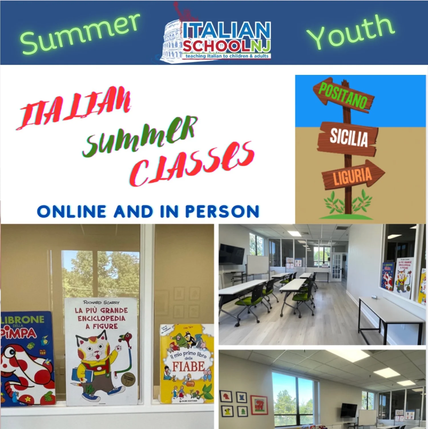Italian Classes for Kids — Italian School NJ