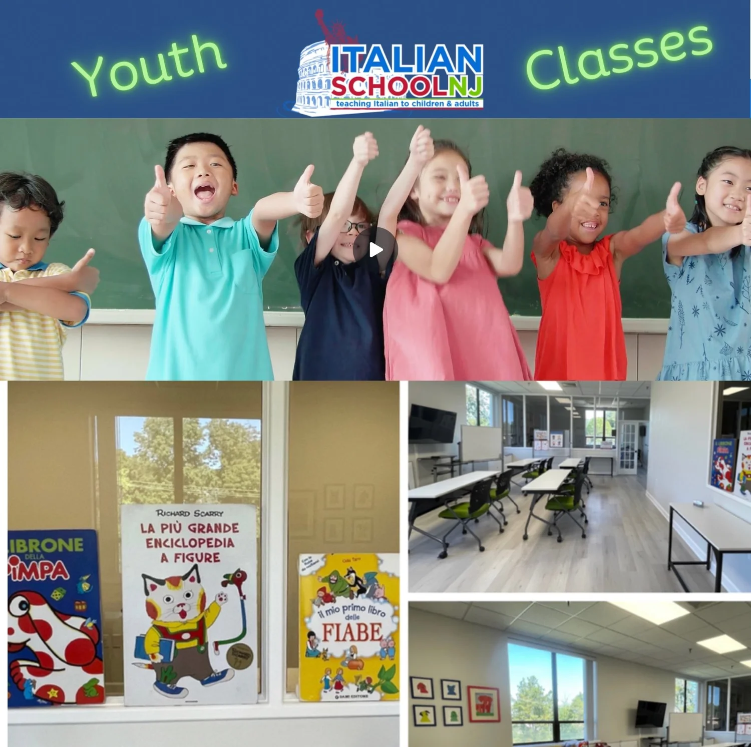 Italian Classes for Kids — Italian School NJ