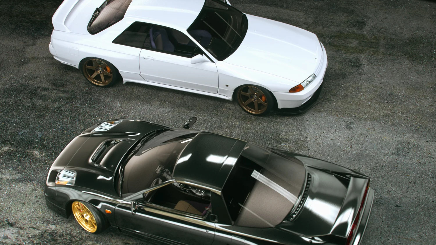 GT-R & NSX — GERNGE