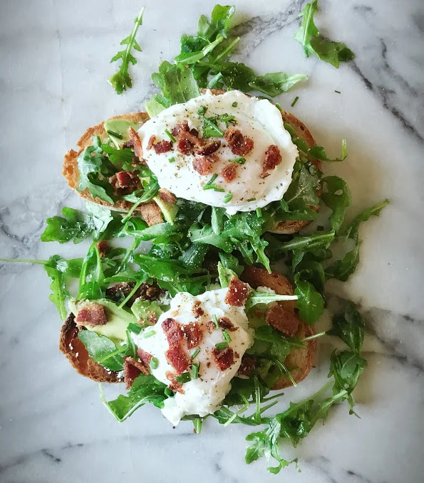 DIVINE LAYERED TOAST — the honest spoon
