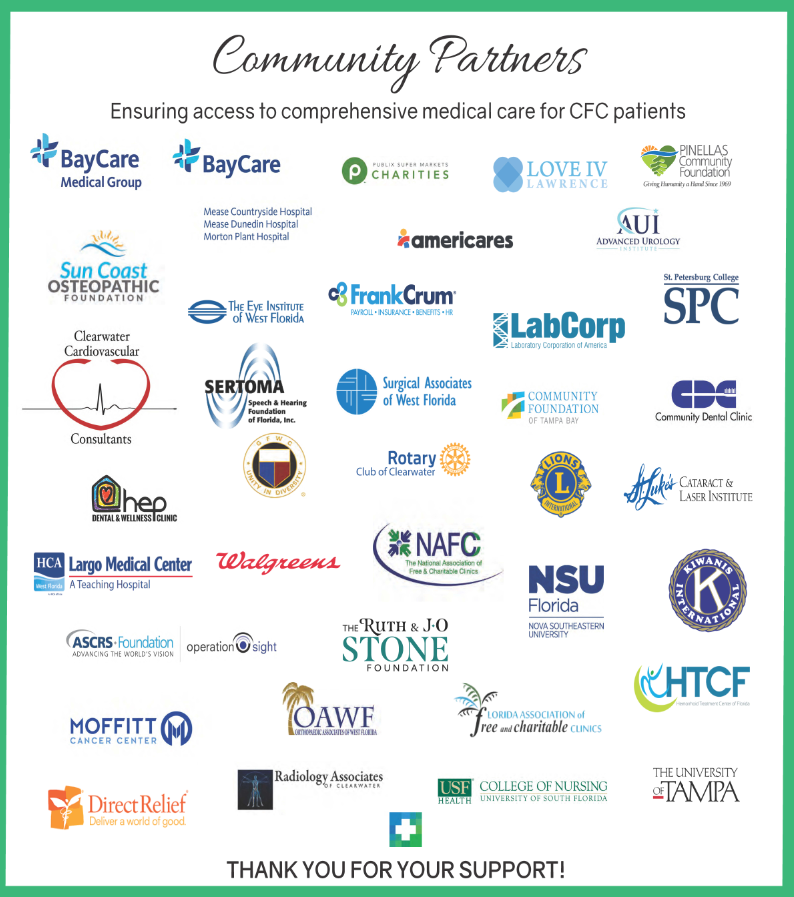 Community Partners | Partner for Impact — Clearwater Free Clinic