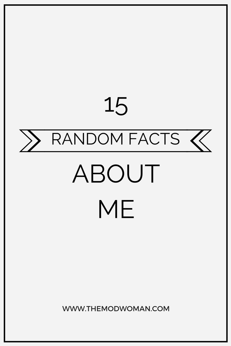 10 Facts About Me