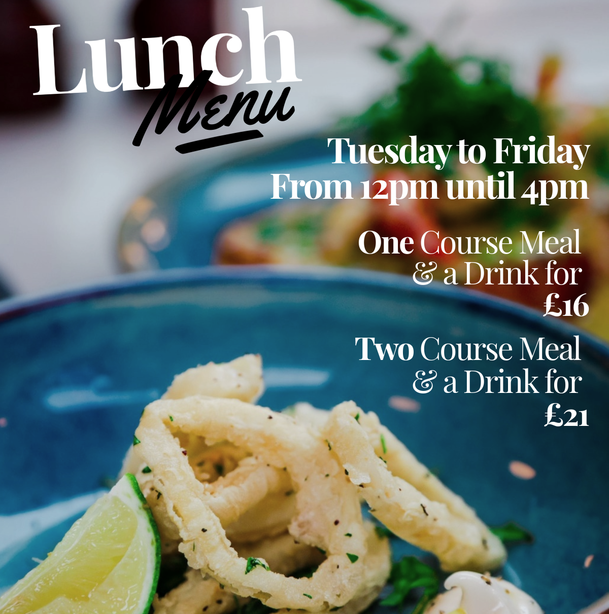 Our Menus — Raffaele Sandbach