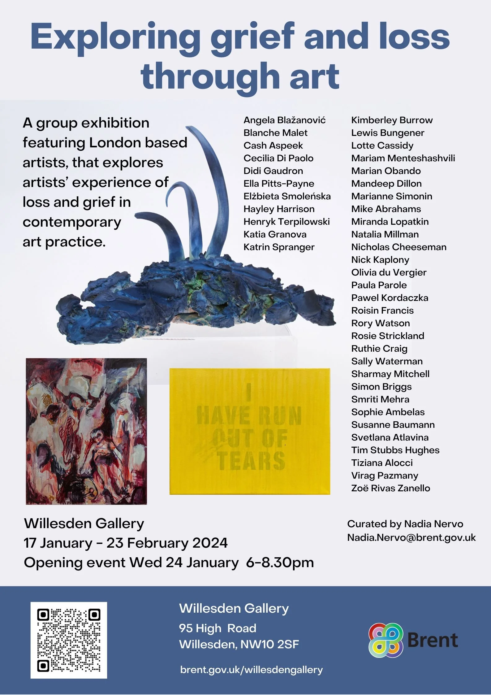 Exploring grief and loss through art — Harri Harrison