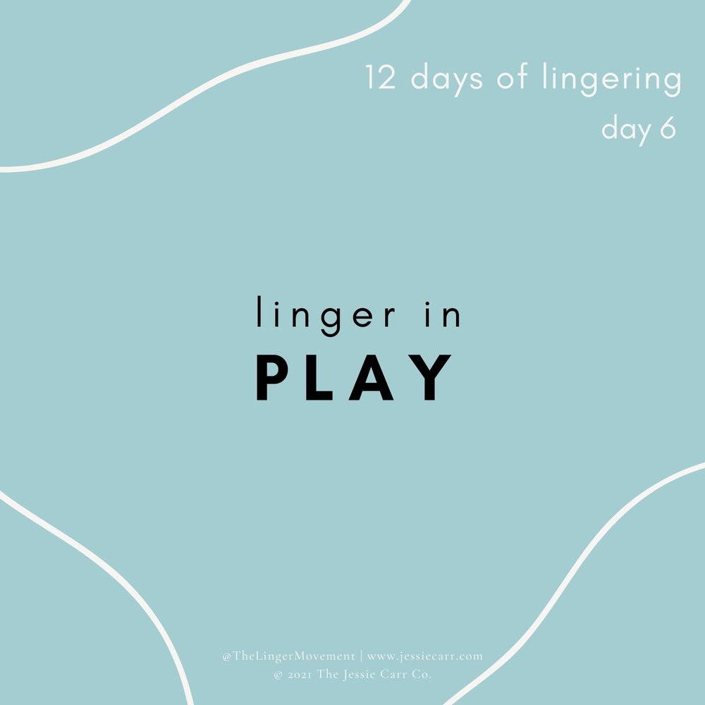 12 Days of Lingering — The Linger Movement