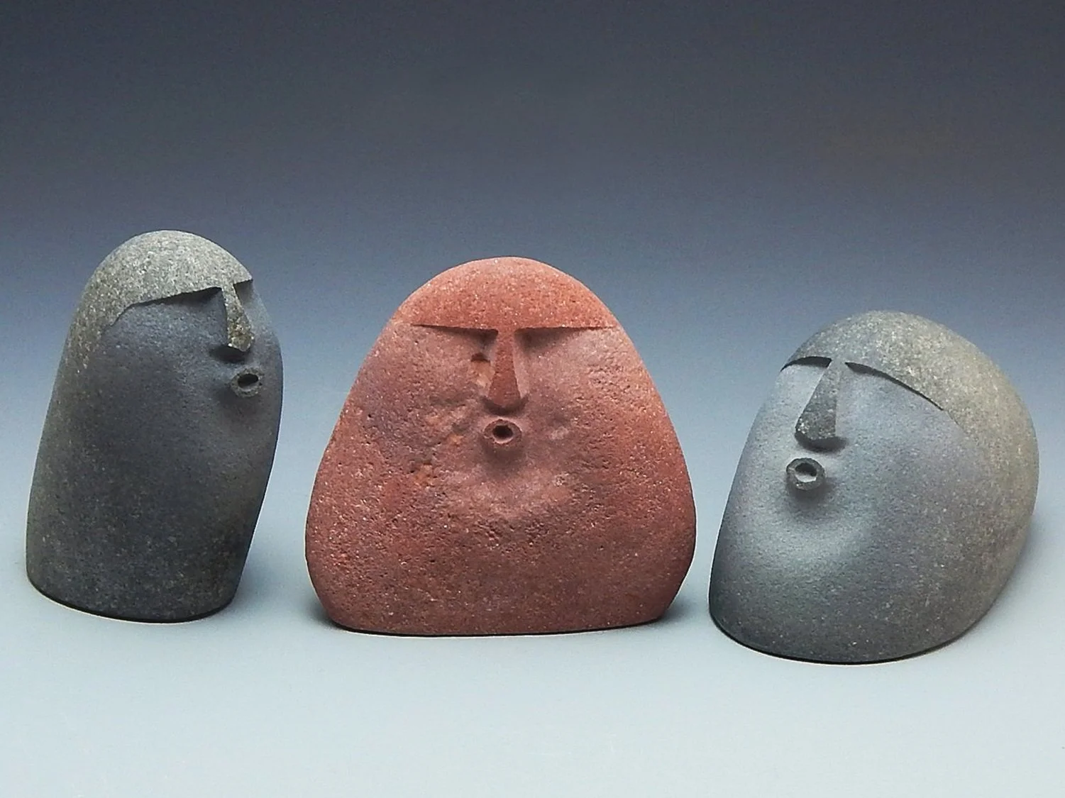 Sandblasted Stones — Silver Stone Handcrafted