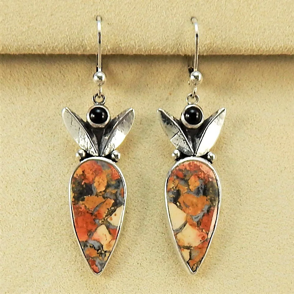 %Art Jewelry~Wearable Sculpture~Sandblasted Stones