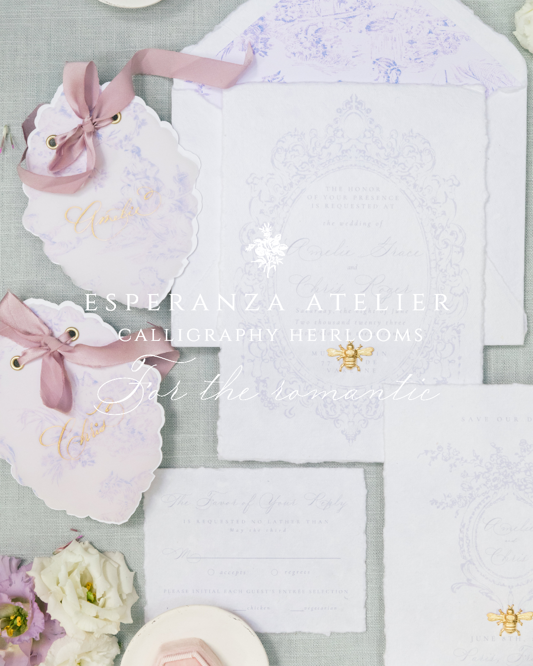 Bespoke Wedding Invitations & Calligraphy Services — Fine Art ...