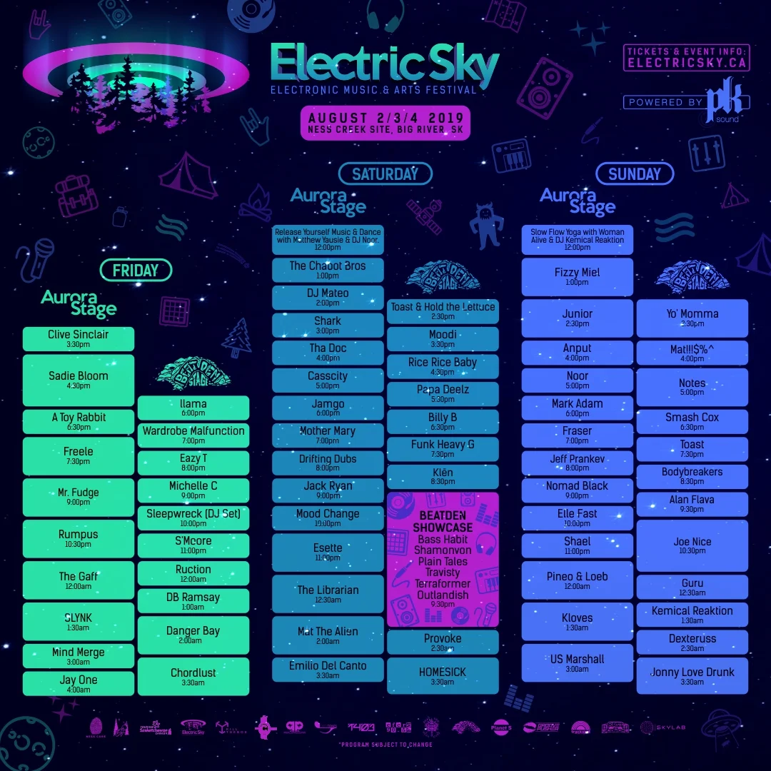Electric Sky - Electronic Music & Arts Festival