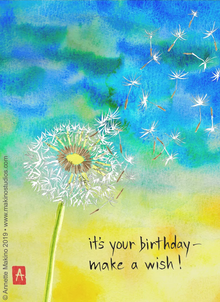 Dandelion Wish Art