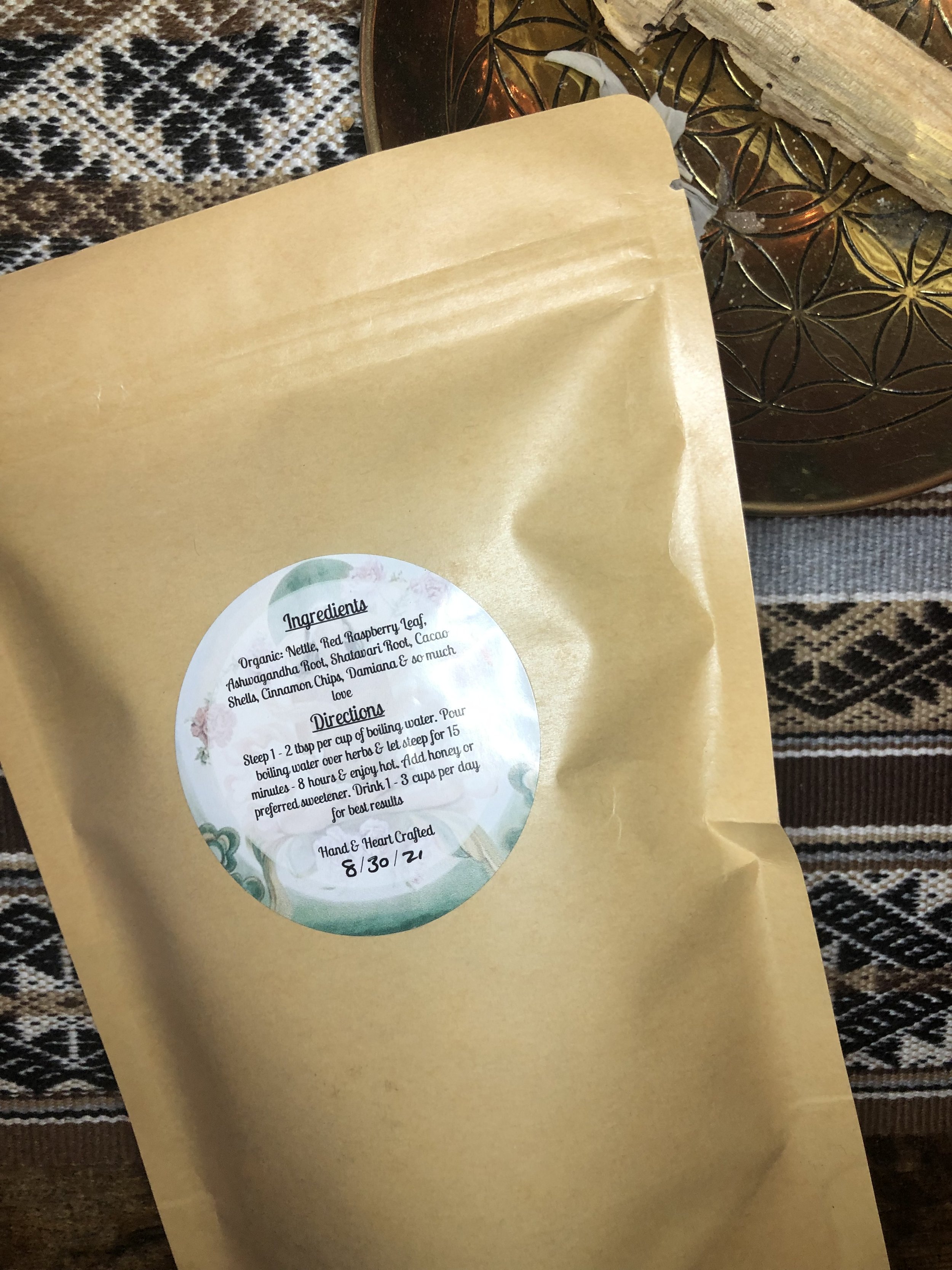 Womb Health Tea Blend — Little Lotus Trading Co.