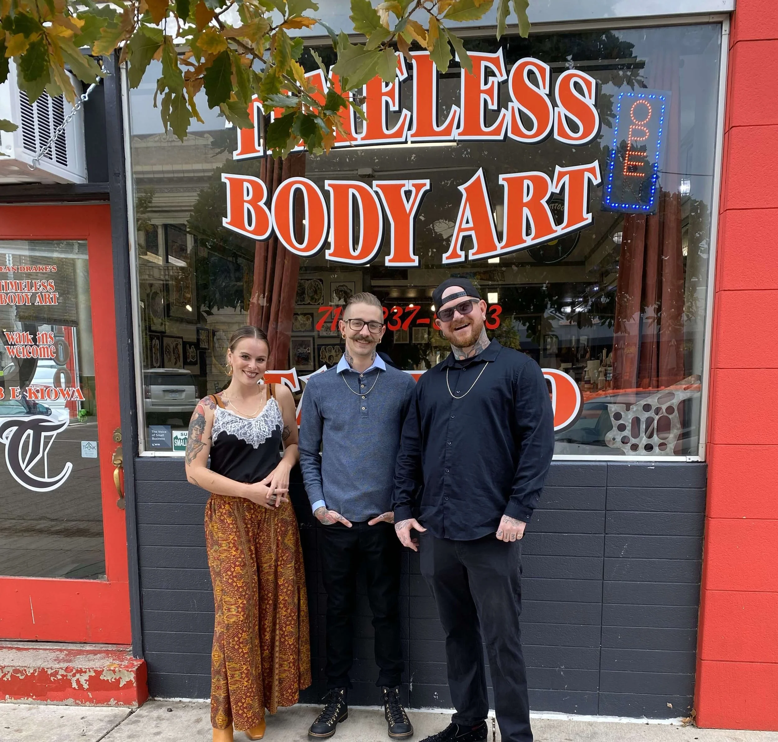 Timeless Body Art - Downtown Colorado Springs Tattoo Shop