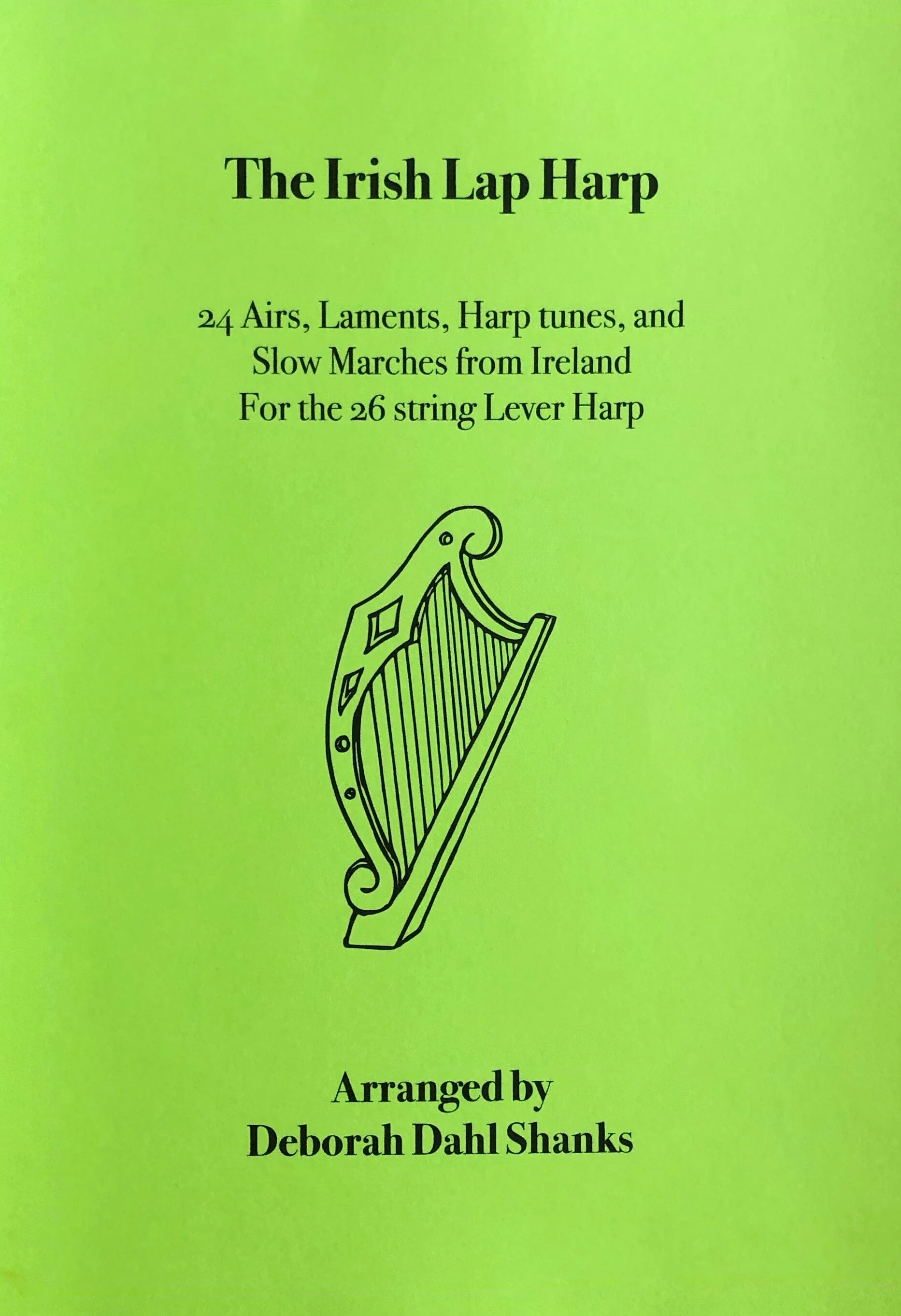 Lap Harp Musical Instrument