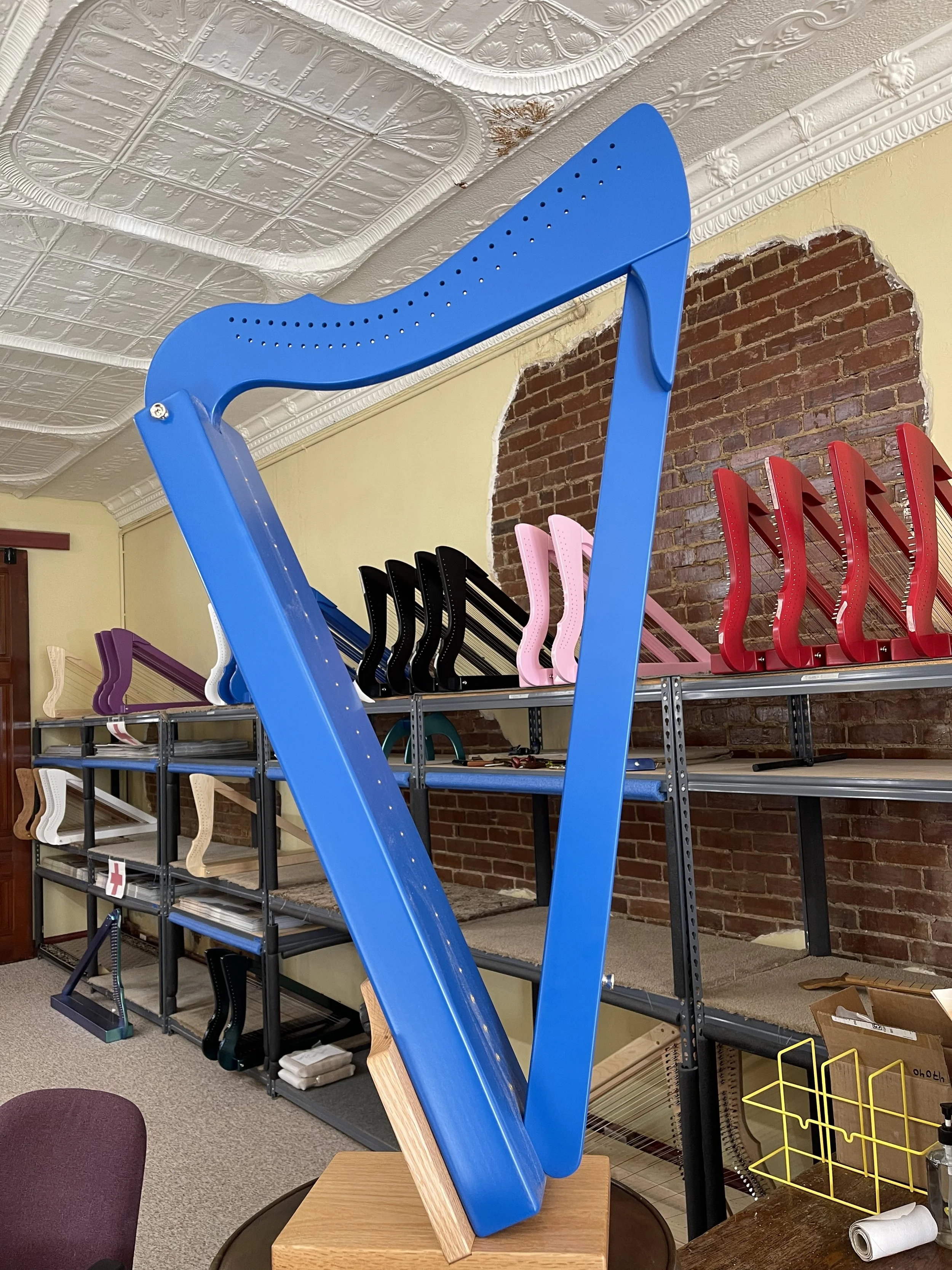 Flatsicle™ Harp - Second - Blue — Harpsicle® Harps