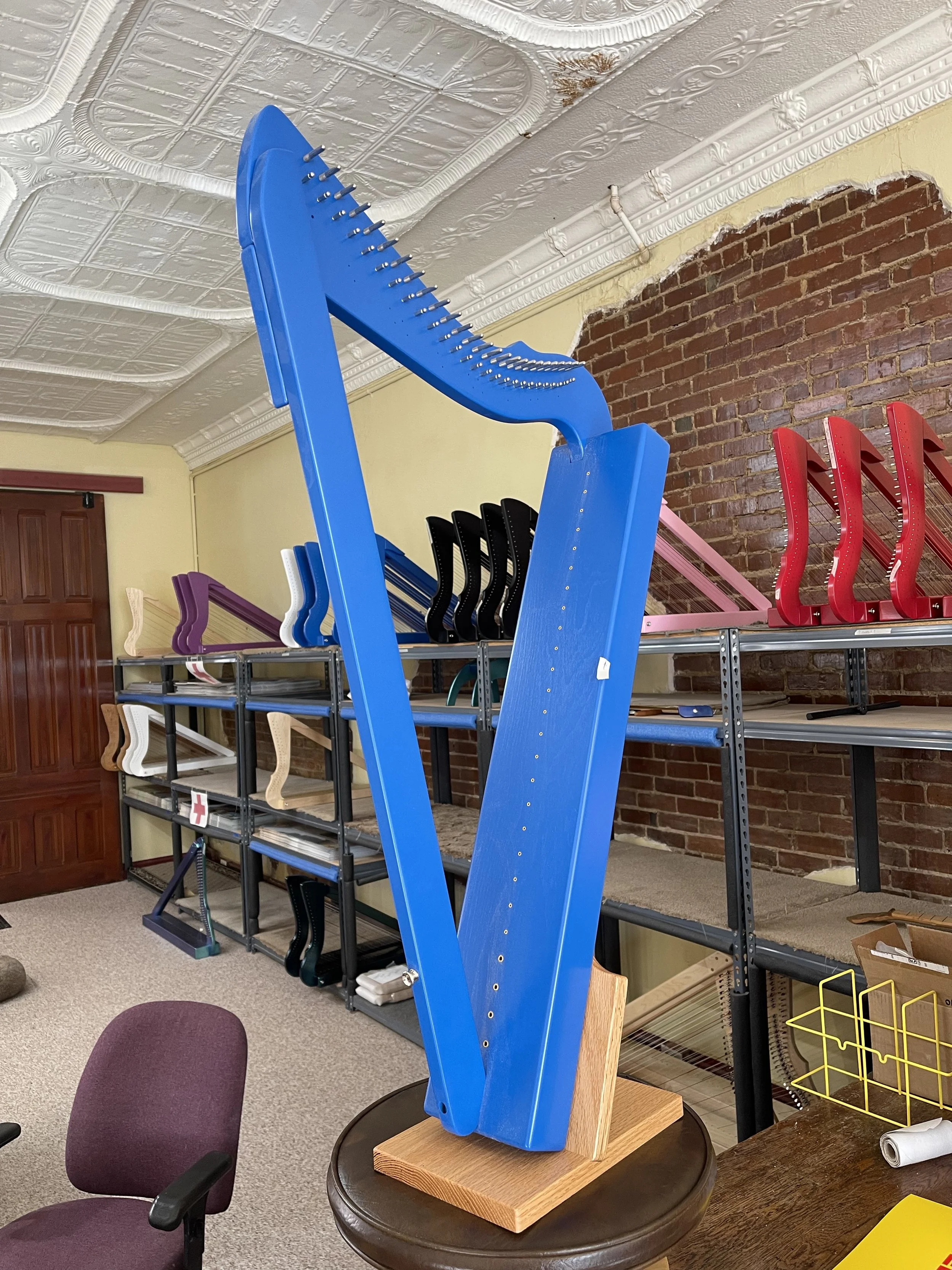 Flatsicle™ Harp - Second - Blue — Harpsicle® Harps